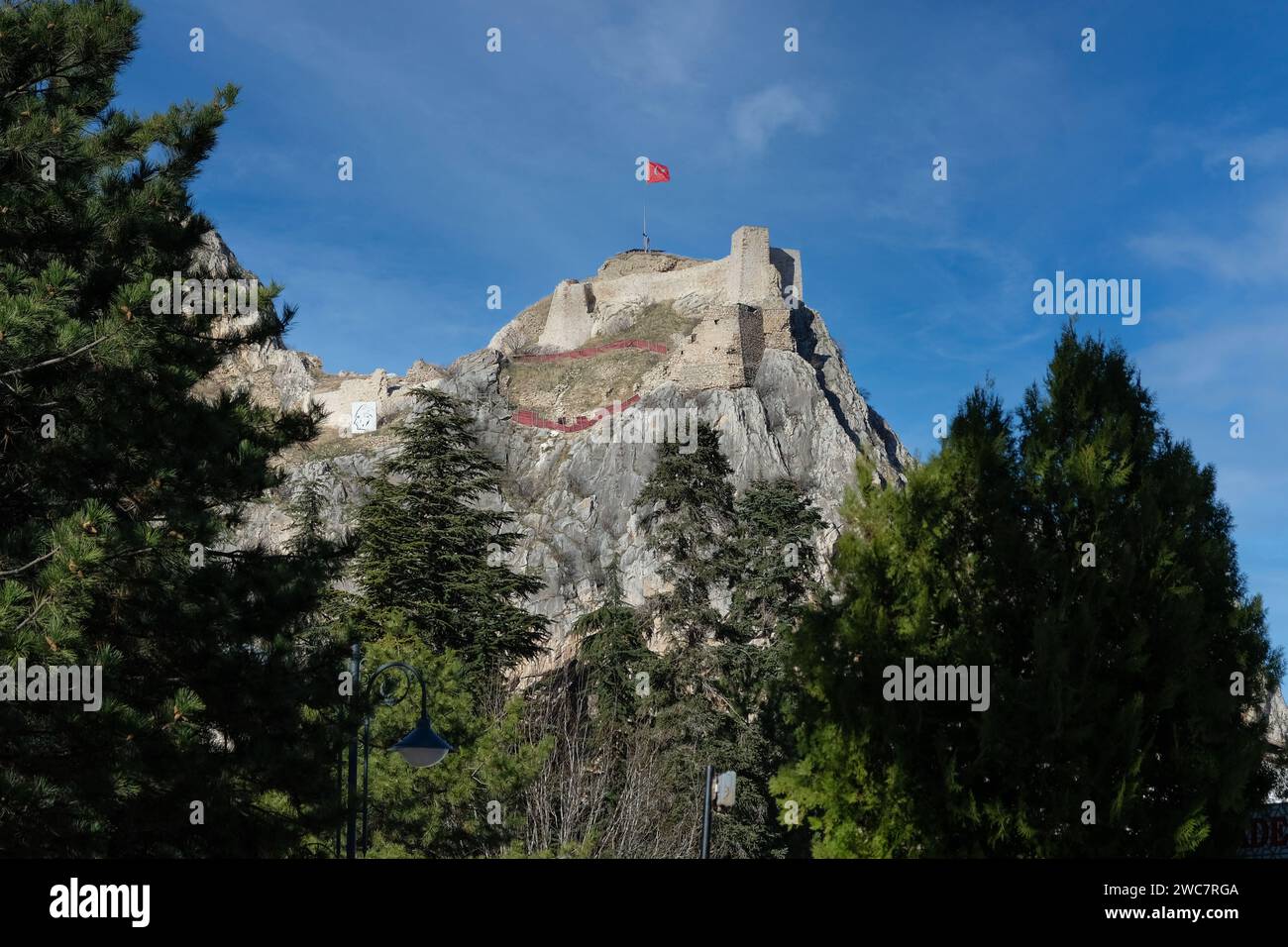 Eski evler ve tokat kalesi hi-res stock photography and images - Alamy