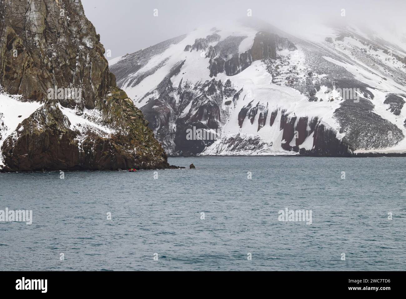 Deception Island South Shetland Islands safe natural harbor in the ...