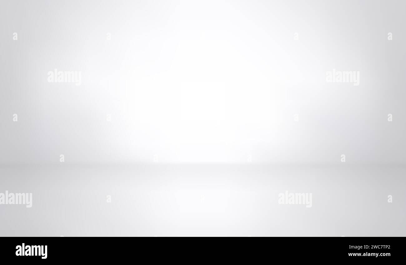 White studio background. Abstract empty room with soft light for ...
