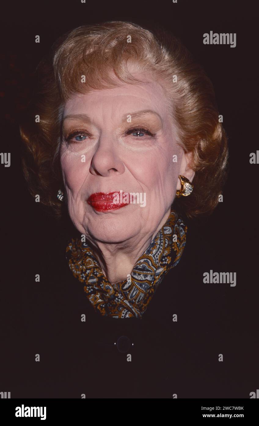 Joyce Randolph attends the premiere of "Kate & Leopold" at the ...
