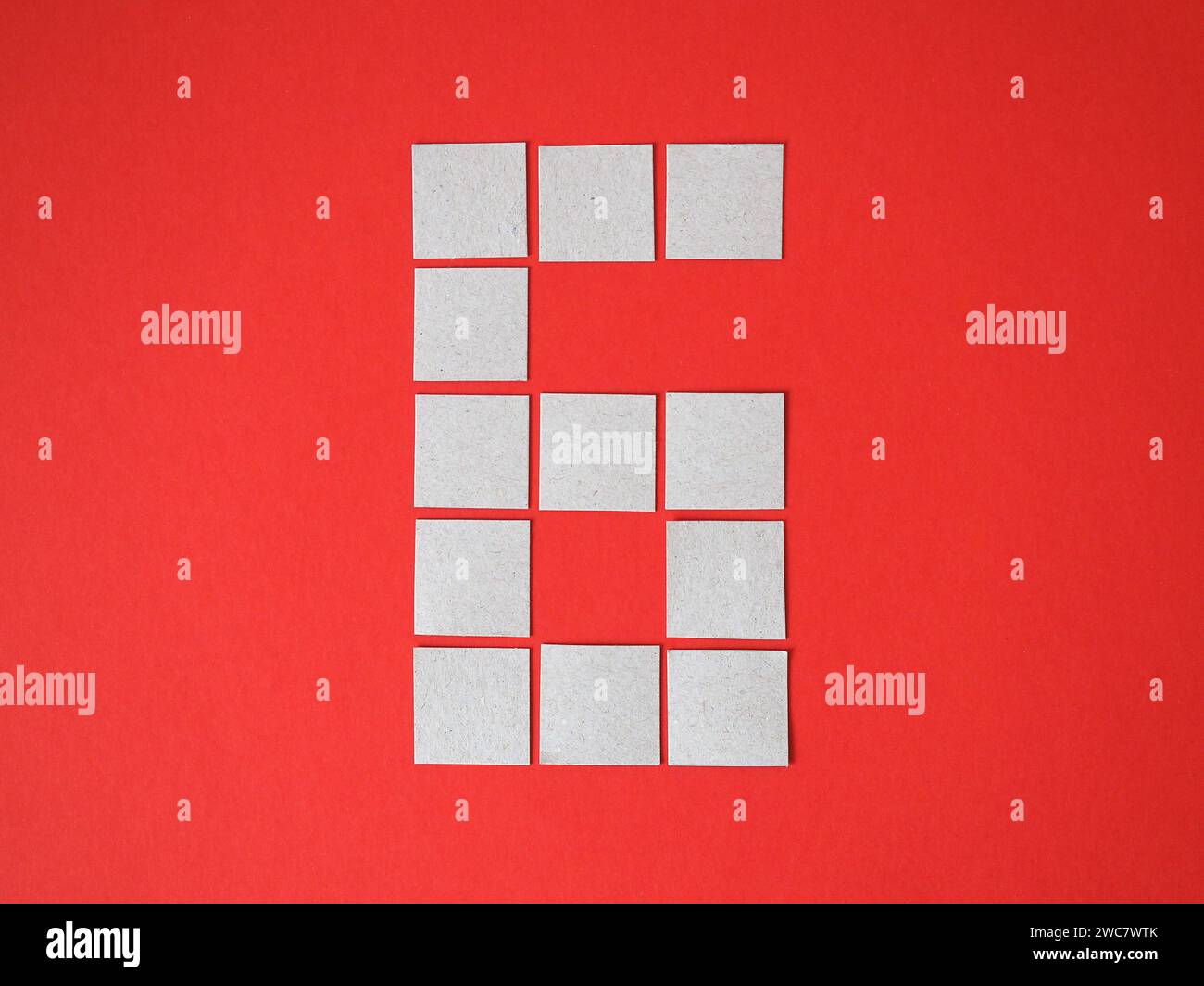 Six number written in hi-res stock photography and images - Alamy