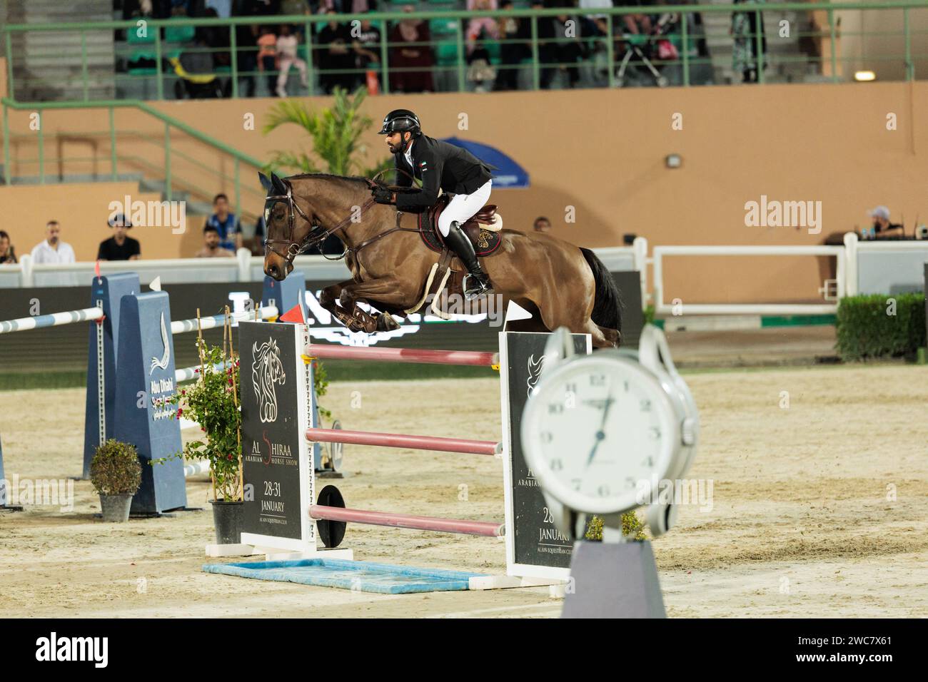 Mohammed Ghanem Al Hajri of United Arab Emirates with Jarlin de Torres ...
