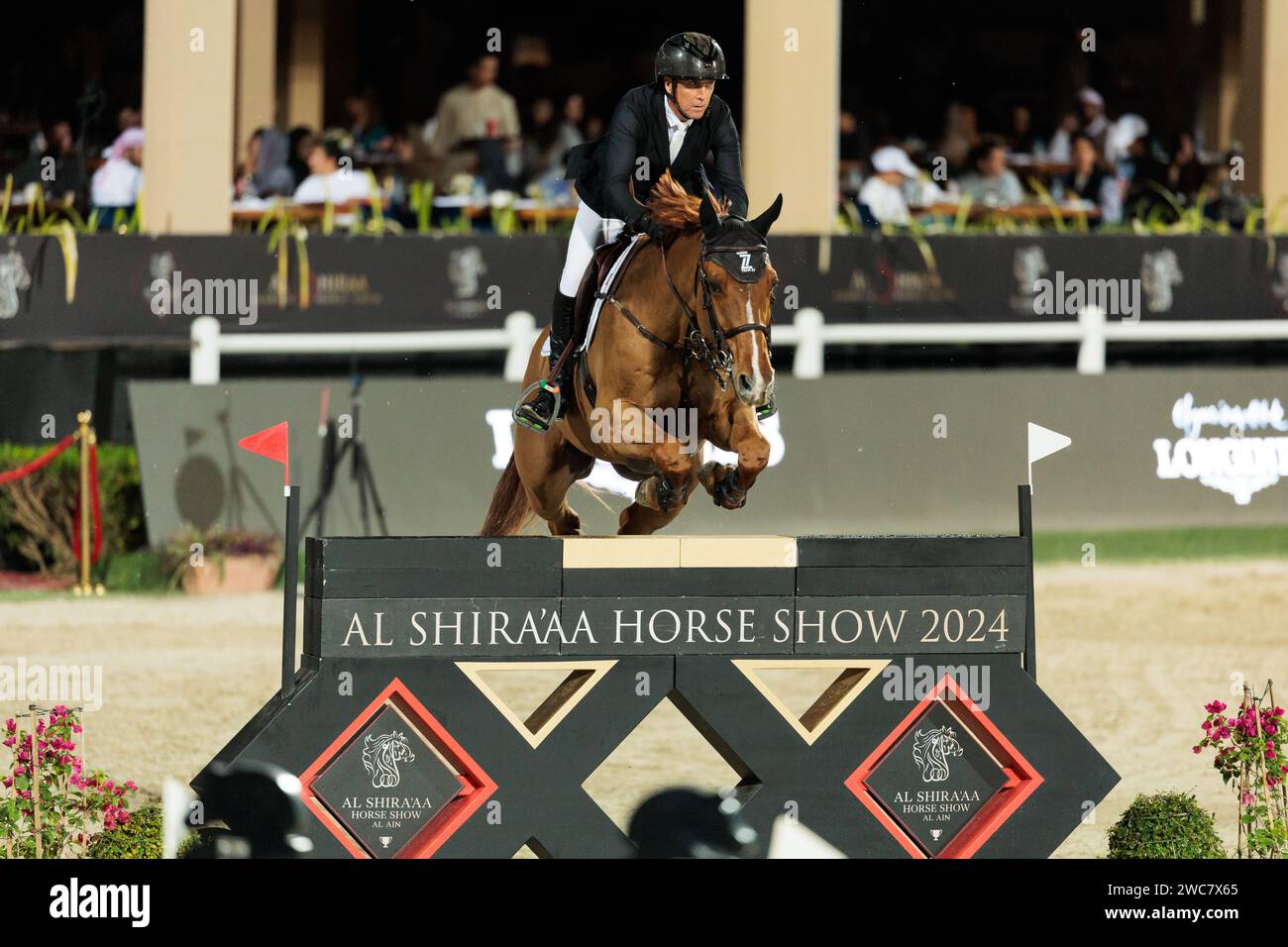 Gold and Shooting Club, UAE. 14 January, 2024. Shane Breen of Ireland ...