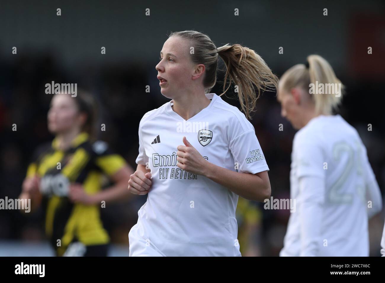Borehamwood, UK. 14th Jan, 2024. Beth Mead of Arsenal Women during the ...