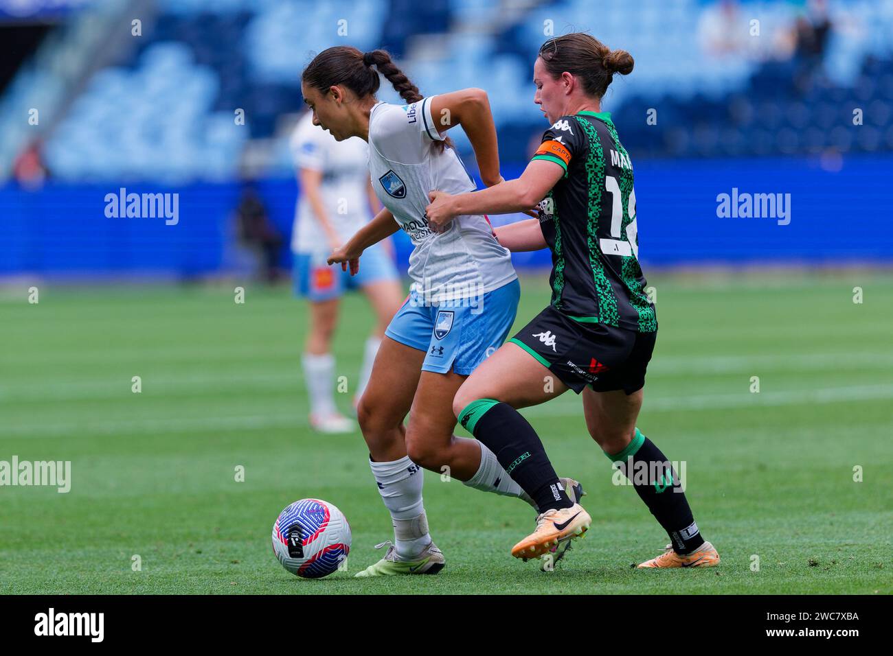 Sydney, Australia. 14th Jan, 2024. Grace Maher of Western United ...