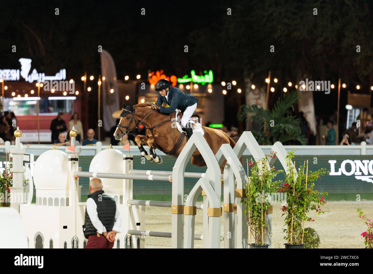 Gold and Shooting Club, UAE. 14 January, 2024. Vladimir Tuganov of ...