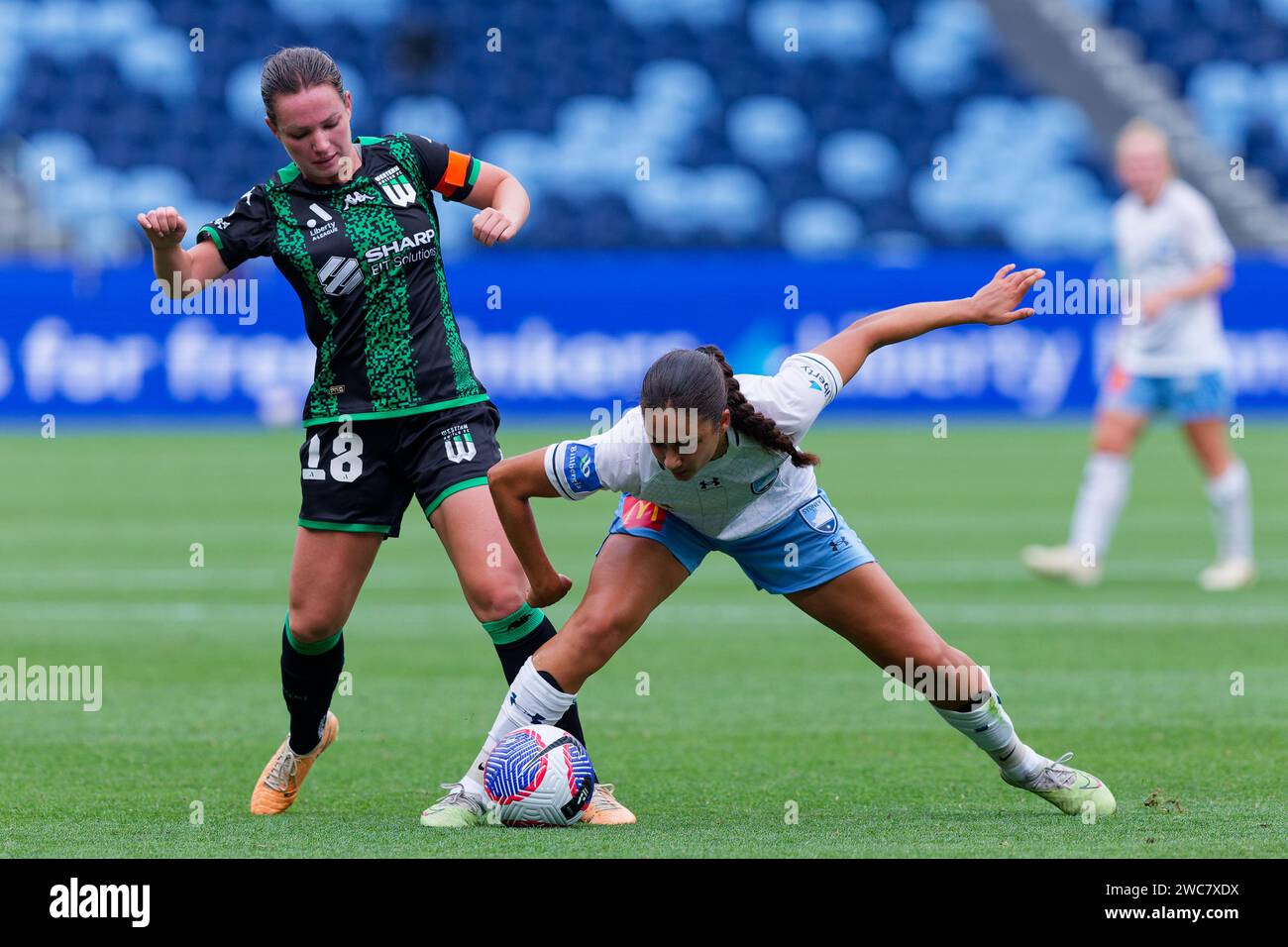 Sydney, Australia. 14th Jan, 2024. Grace Maher of Western United ...