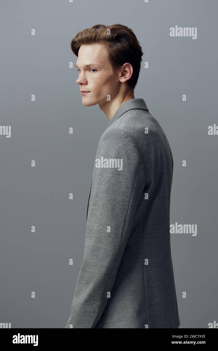 Stylish Portrait Collection: Handsome Young Men in Modern Fashion ...