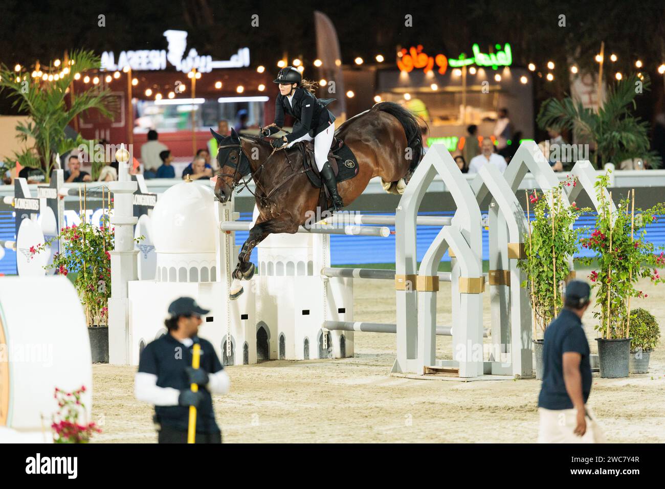 Gold and Shooting Club, UAE. 14 January, 2024. Sara Hussein Saleh Al ...