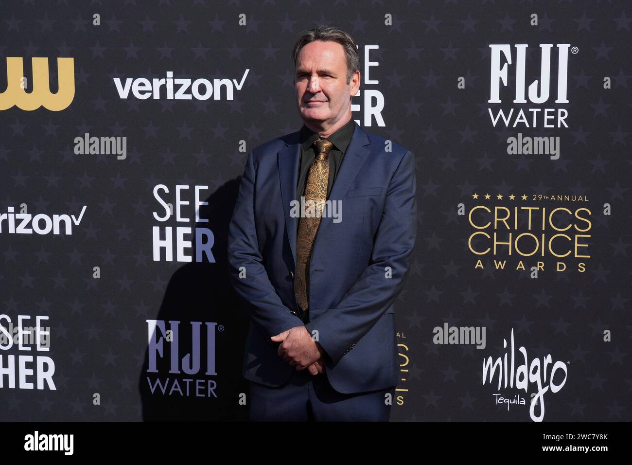 Scott R. Fisher arrives at the 29th Critics Choice Awards on Sunday ...