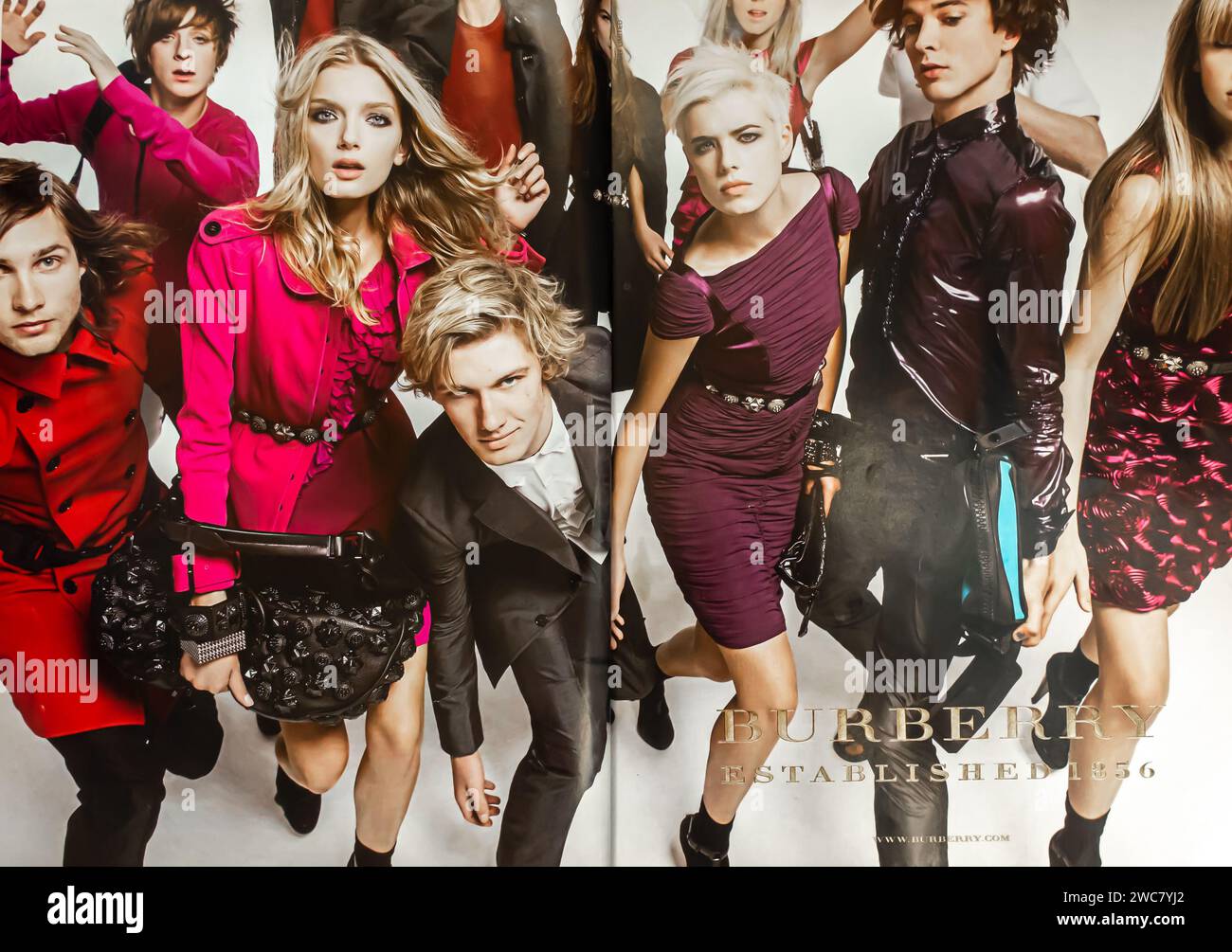 Burberry ads hi-res stock photography and images - Alamy