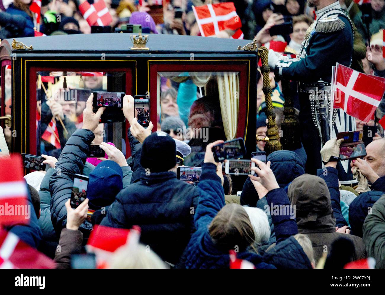 Proclamation of King Frederik X of Denmark King Frederik X and Queen ...