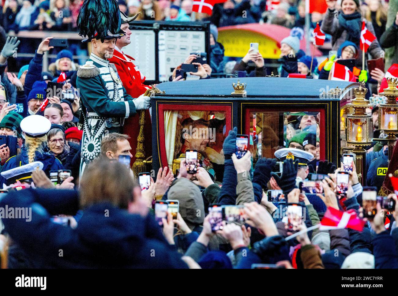 Proclamation of King Frederik X of Denmark King Frederik X and Queen ...