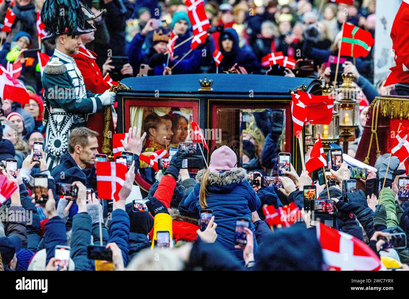 Proclamation of King Frederik X of Denmark King Frederik X and Queen ...
