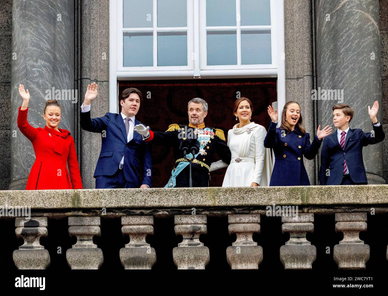 Proclamation of King Frederik X of Denmark King Frederik, Queen Mary ...