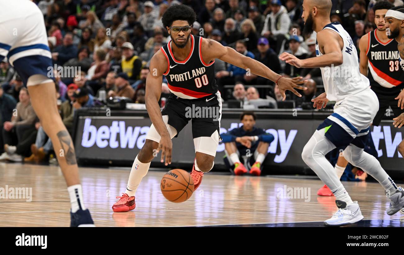 Portland Trail Blazers guard Scoot Henderson in action against the ...