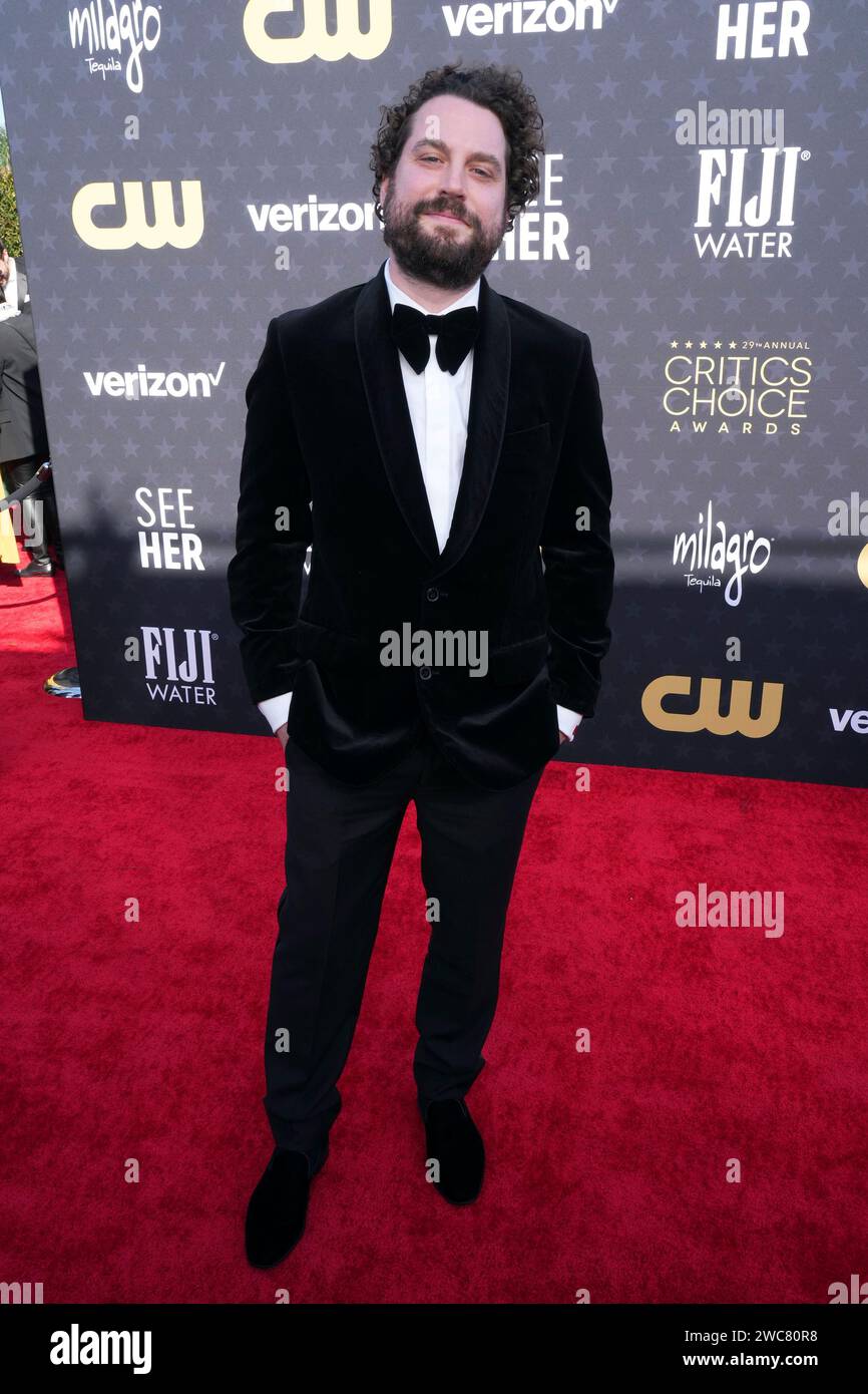 Alex Mechanik arrives at the 29th Critics Choice Awards on Sunday, Jan ...