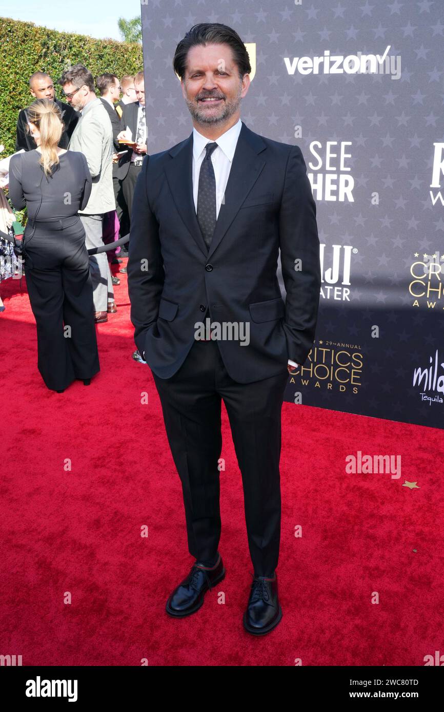 Jim Hecht arrives at the 29th Critics Choice Awards on Sunday, Jan. 14 ...