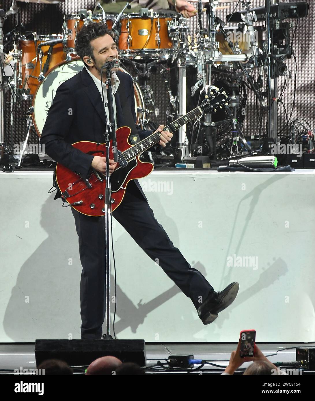 The 1975 - Matty Healy performs onstage at the 2024 iHeartRadio ALTer ...