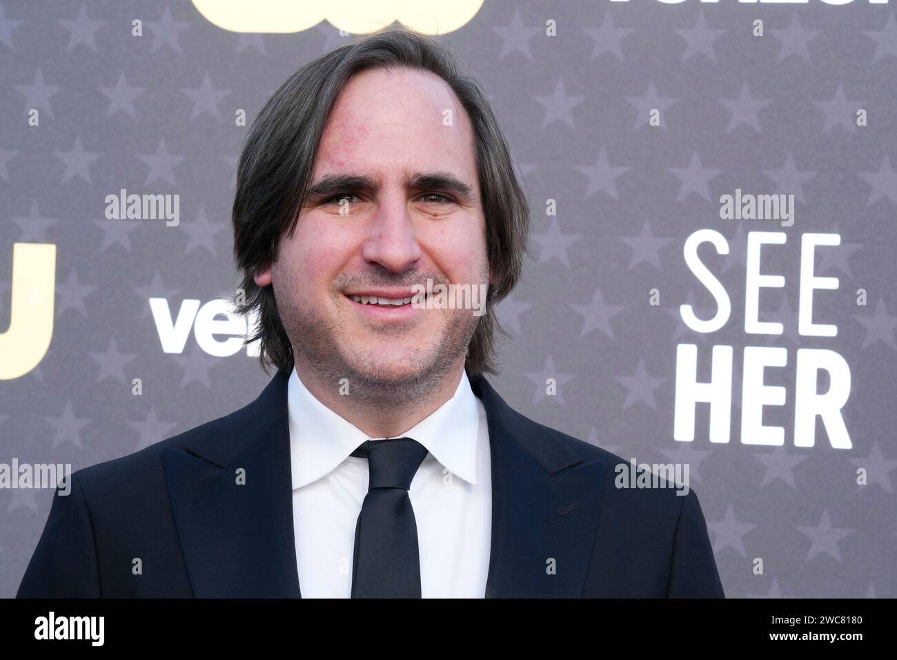 Michael Jelenic arrives at the 29th Critics Choice Awards on Sunday ...