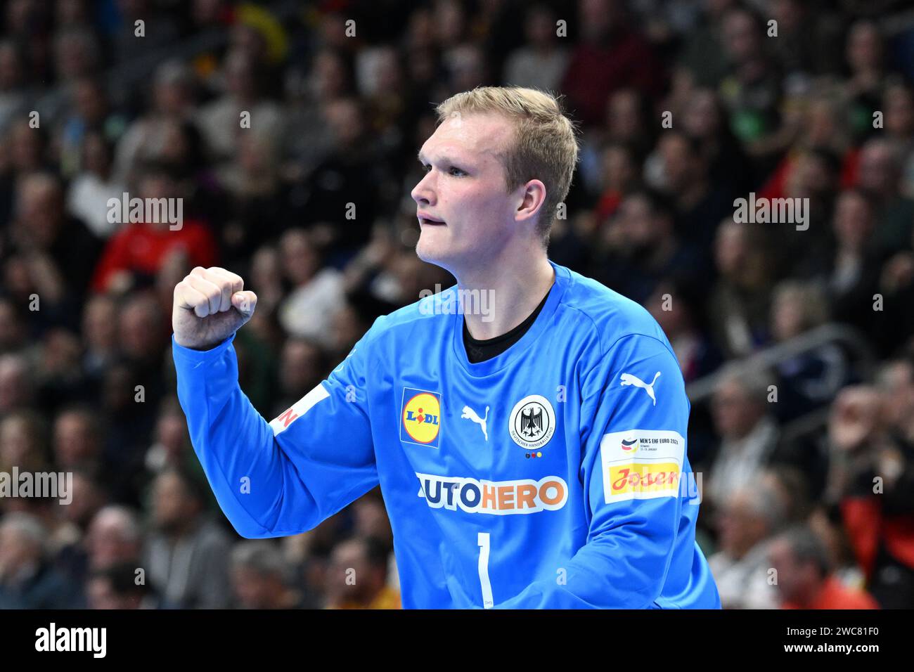 Berlin, Germany. 14th Jan, 2024. Handball: European Championship, North ...