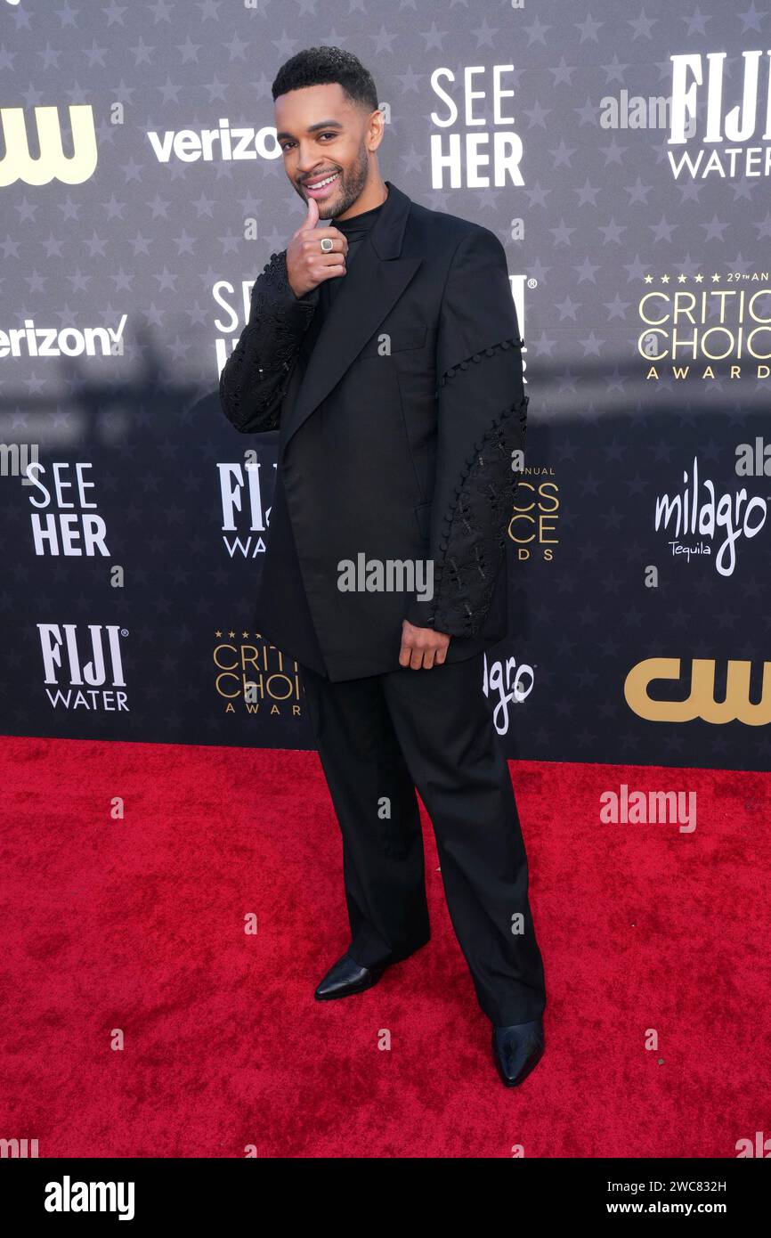 Noah Ricketts arrives at the 29th Critics Choice Awards on Sunday, Jan ...