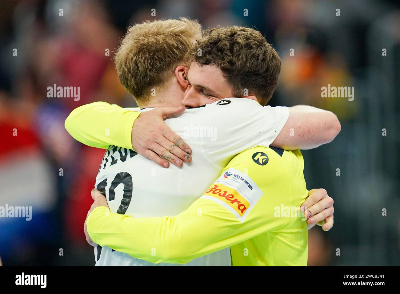 Mannheim, Germany. 14th Jan, 2024. Handball: European Championship, Croatia - Austria ...