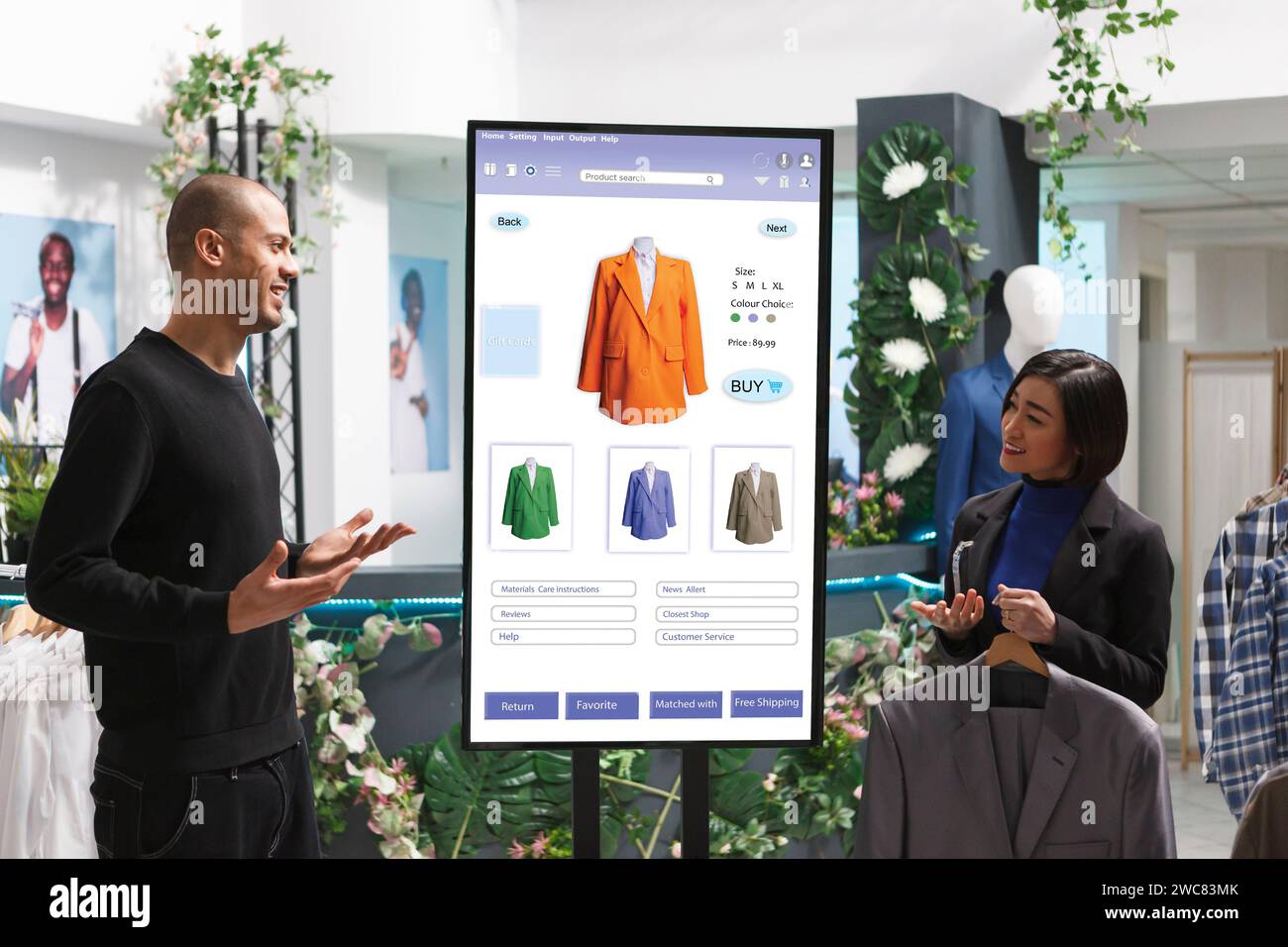 Digital ordering kiosk hi-res stock photography and images - Alamy