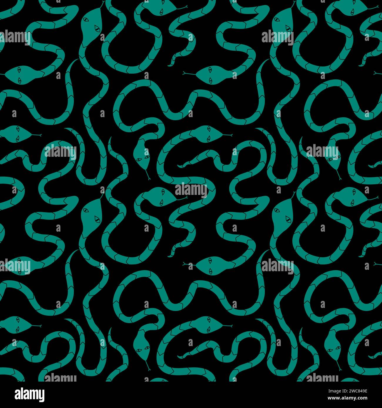 Cartoon animals seamless snakes pattern for wrapping paper and fabrics ...