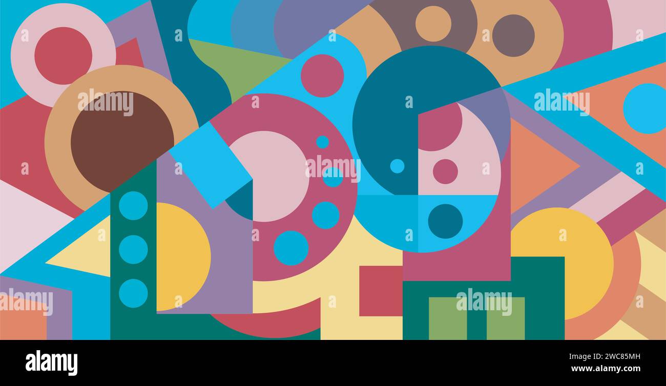 colorful abstract art Stock Vector Image & Art - Alamy