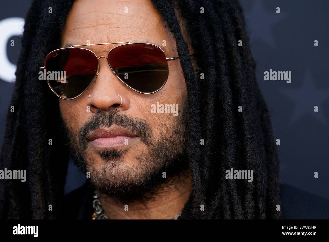 Lenny Kravitz arrives at the 29th Critics Choice Awards on Sunday, Jan ...