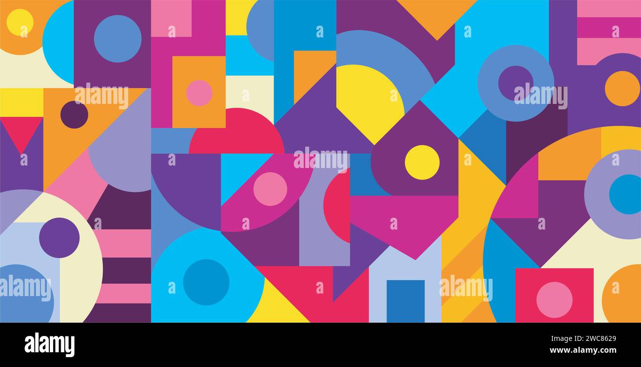 colorful abstract art Stock Vector Image & Art - Alamy