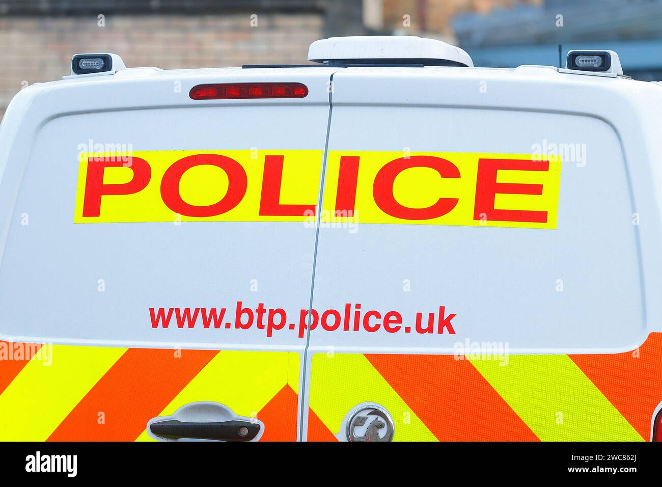 Police van decals hi-res stock photography and images - Alamy