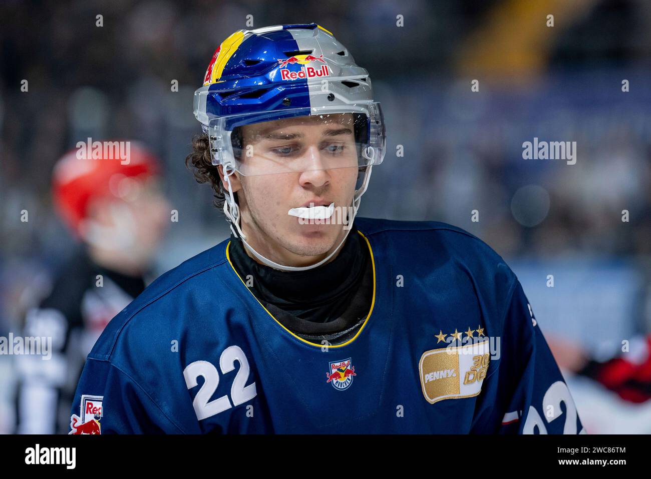Muenchen, Deutschland. 14th Jan, 2024. Jakob Weber (EHC Red Bull ...