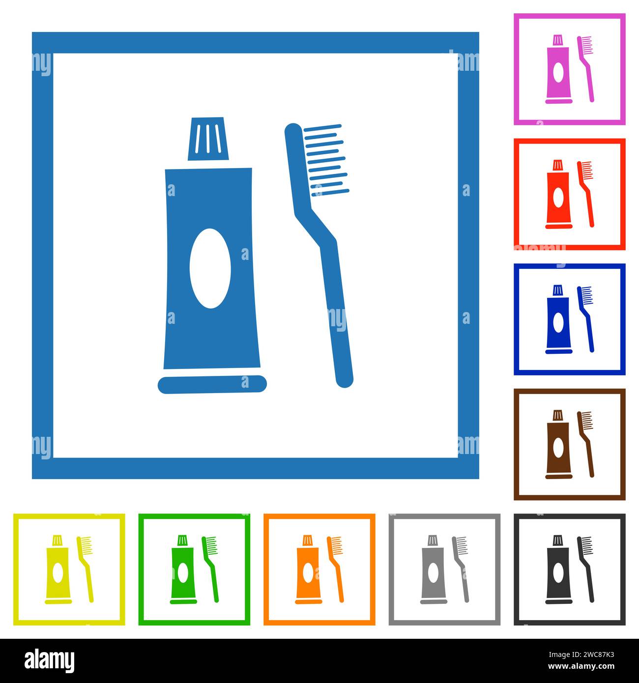 Brush shaft Stock Vector Images - Alamy