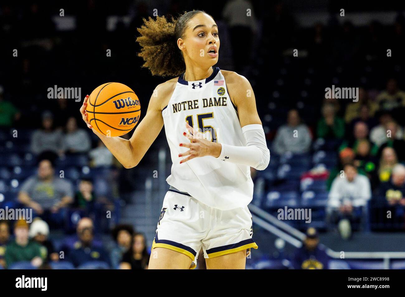 USA. 14th Jan, 2024. January 14, 2024: Notre Dame forward Natalija ...