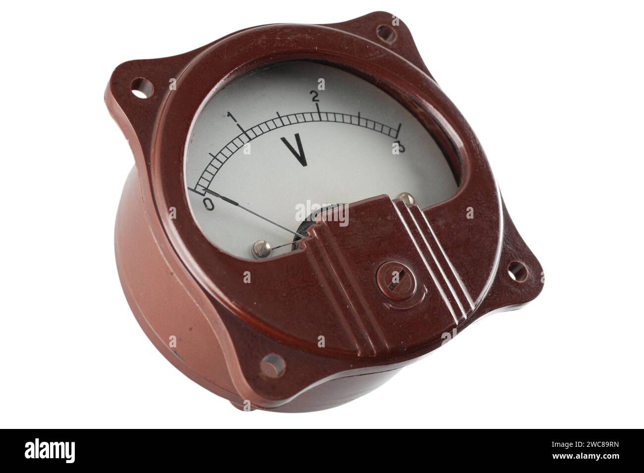 Antique electric meter Cut Out Stock Images & Pictures - Alamy