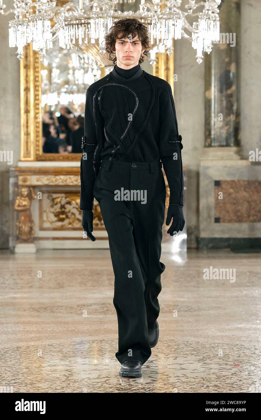 Milan, Italien. 14th Jan, 2024. PRONOUNCE Fall/Winter 2024-2025 Runway ...