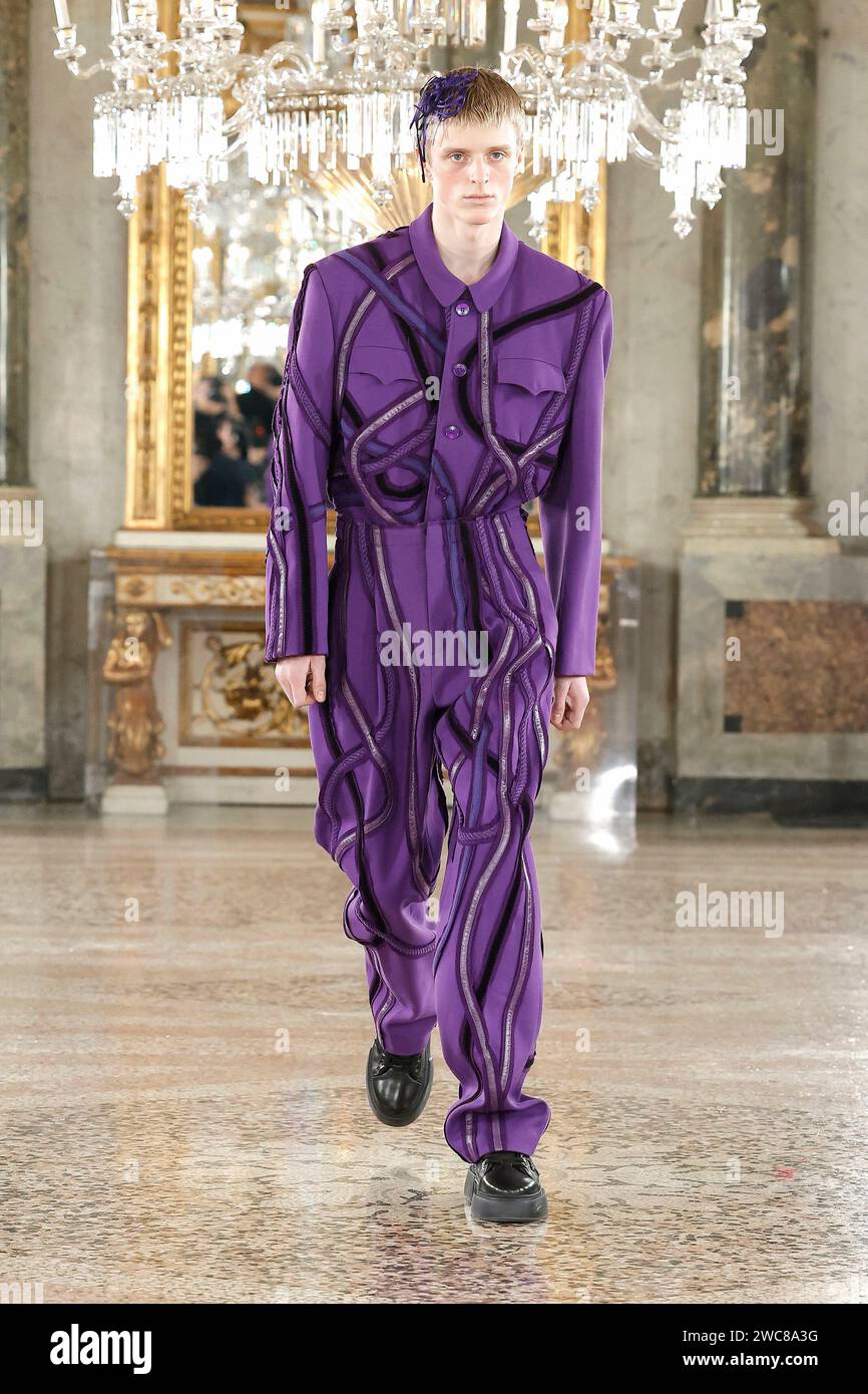Milan, Italien. 14th Jan, 2024. PRONOUNCE Fall/Winter 2024-2025 Runway ...