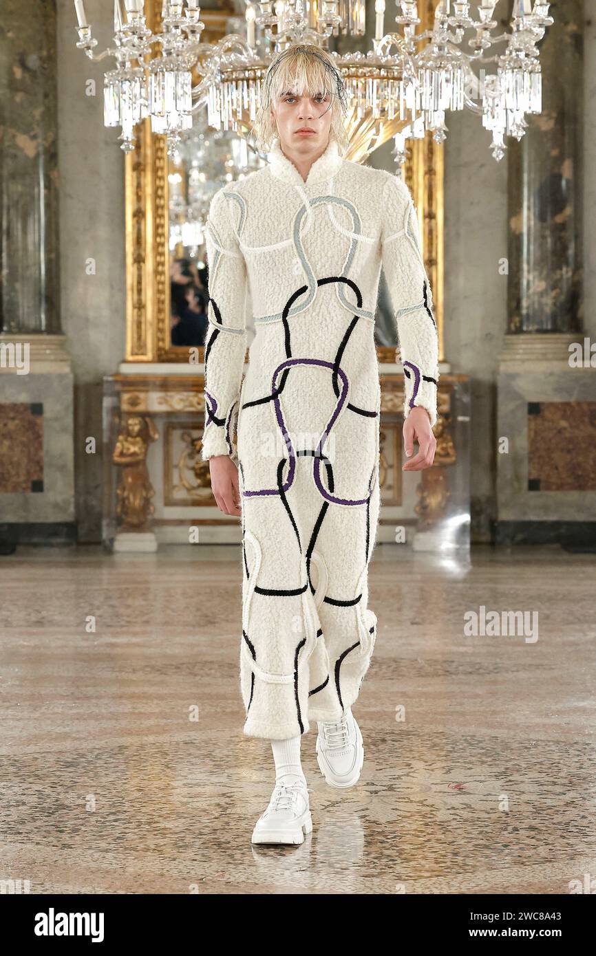Milan, Italien. 14th Jan, 2024. PRONOUNCE Fall/Winter 2024-2025 Runway ...