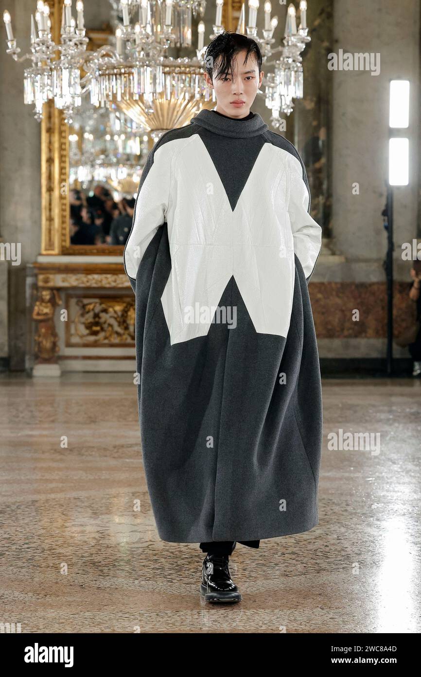 Milan, Italien. 14th Jan, 2024. PRONOUNCE Fall/Winter 2024-2025 Runway ...