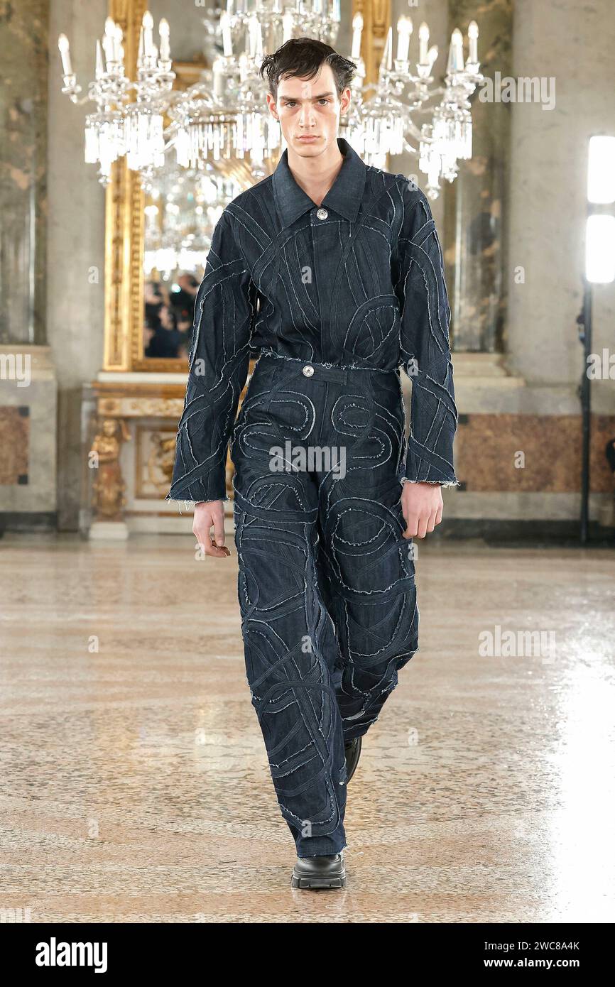 Milan, Italien. 14th Jan, 2024. PRONOUNCE Fall/Winter 2024-2025 Runway ...