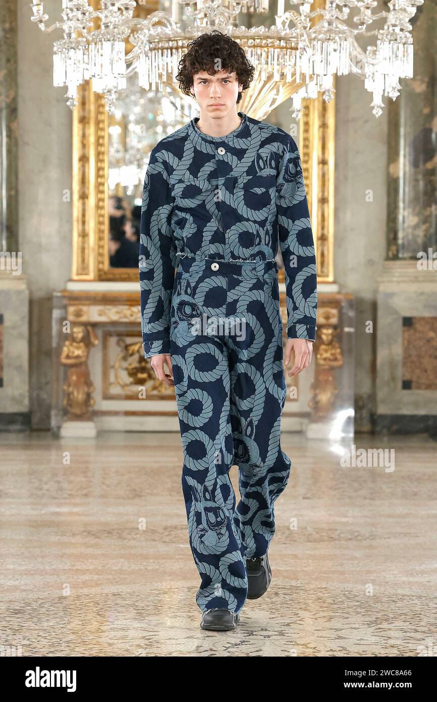 Milan, Italien. 14th Jan, 2024. PRONOUNCE Fall/Winter 2024-2025 Runway ...