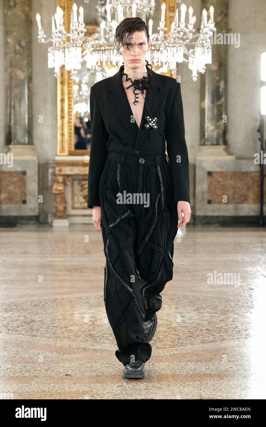Milan, Italien. 14th Jan, 2024. PRONOUNCE Fall/Winter 2024-2025 Runway ...