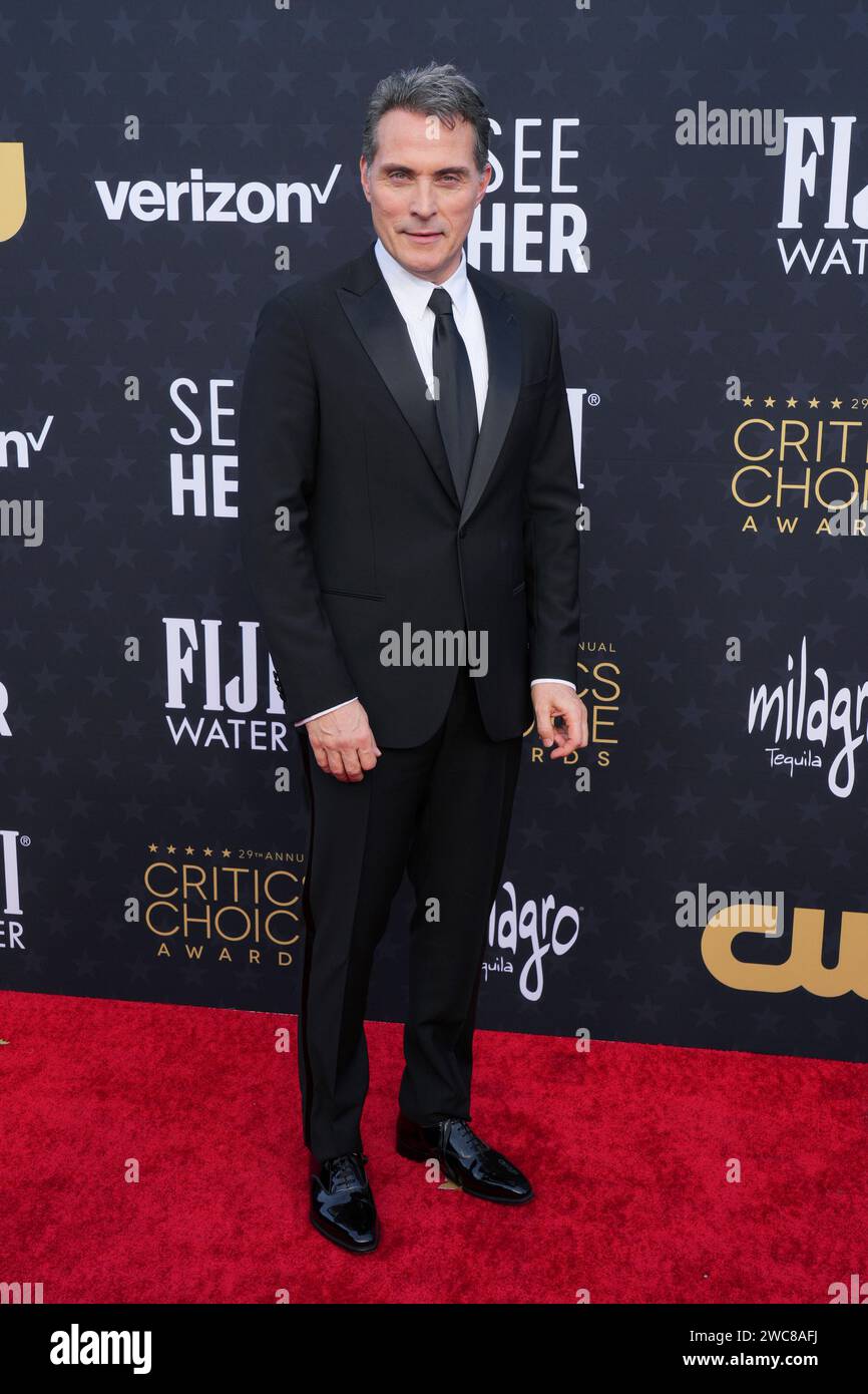 Rufus Sewell arrives at the 29th Critics Choice Awards on Sunday, Jan ...