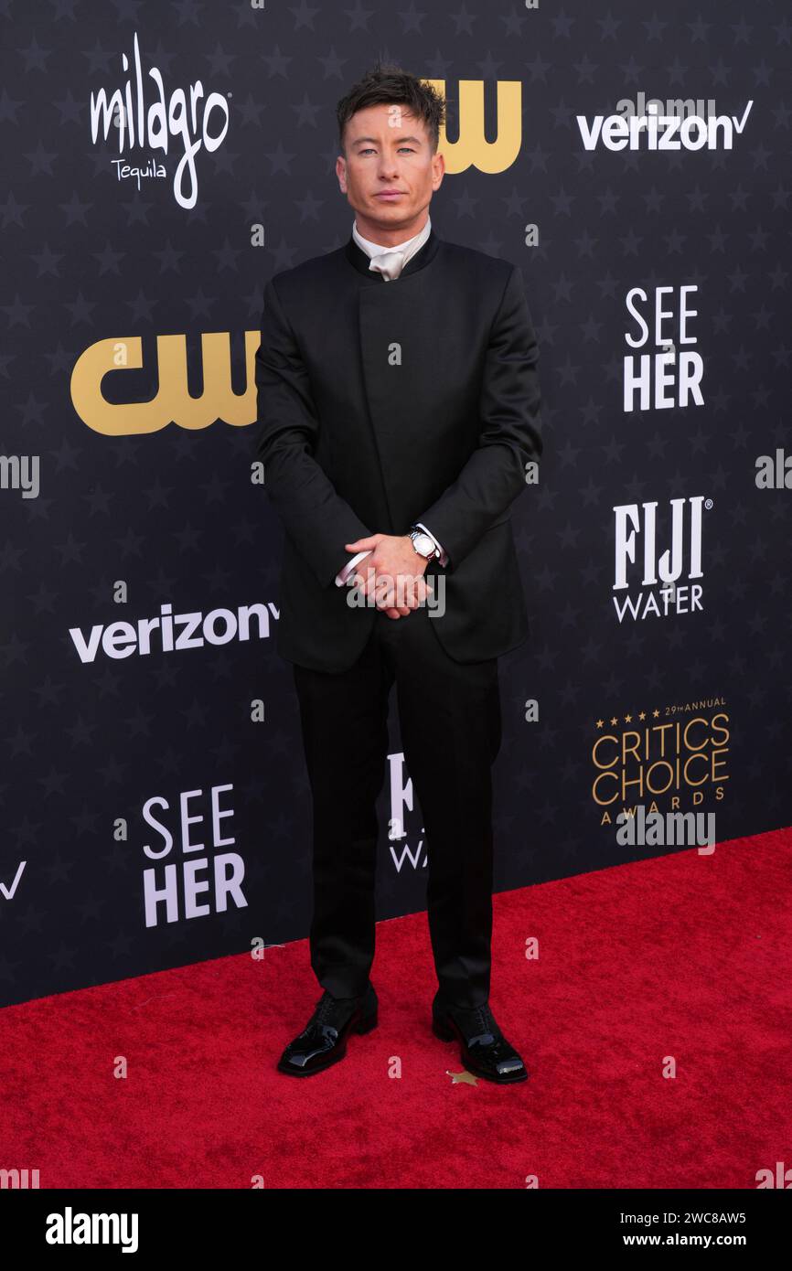 Barry Keoghan arrives at the 29th Critics Choice Awards on Sunday, Jan ...