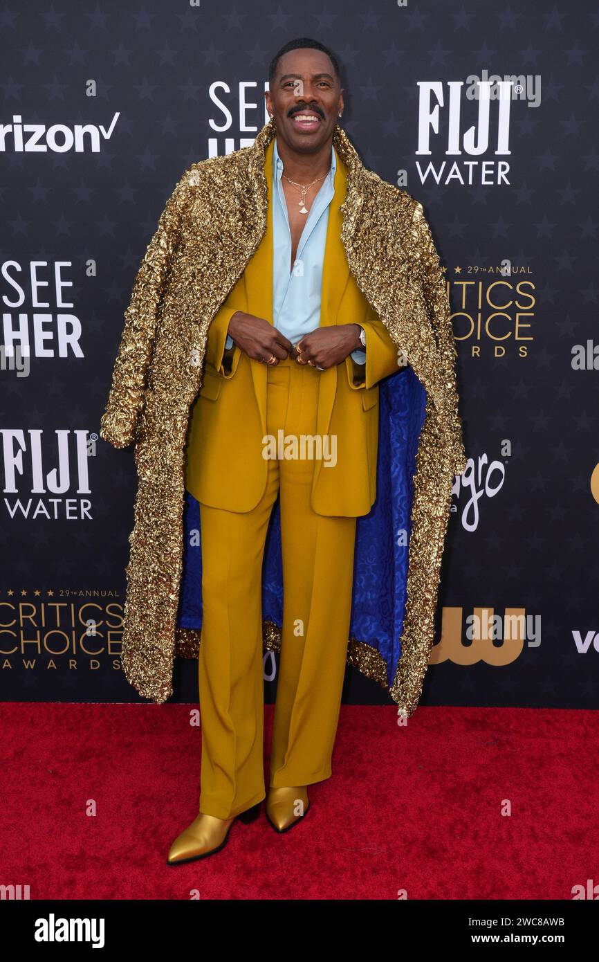 Colman Domingo arrives at the 29th Critics Choice Awards on Sunday, Jan ...