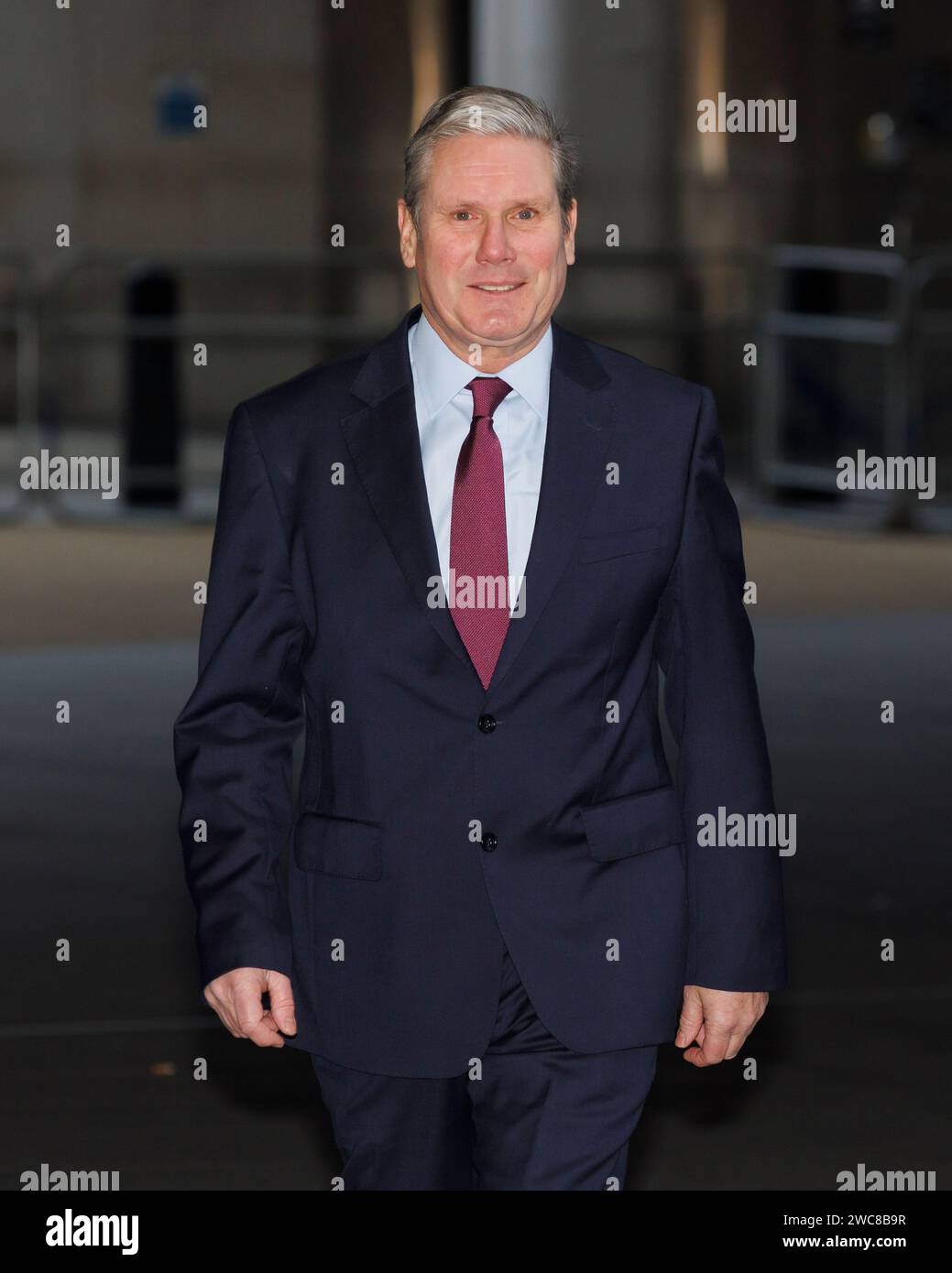 Labour Party leader Sir Keir Starmer arrives at the BBC. Arrivals at ...