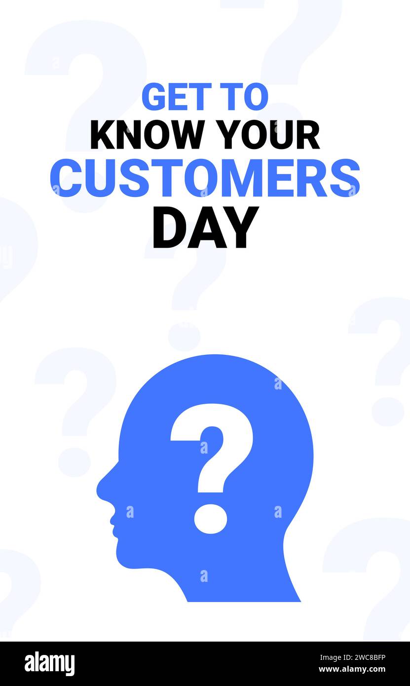 Know your customer day design business background. Know customer people ...