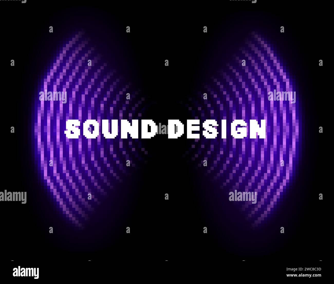 Music visualization hi-res stock photography and images - Alamy
